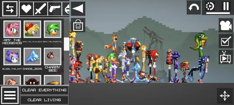 Ultimate Sonic V3 melon playground&Melon Sandbox Mods - Fruitmod